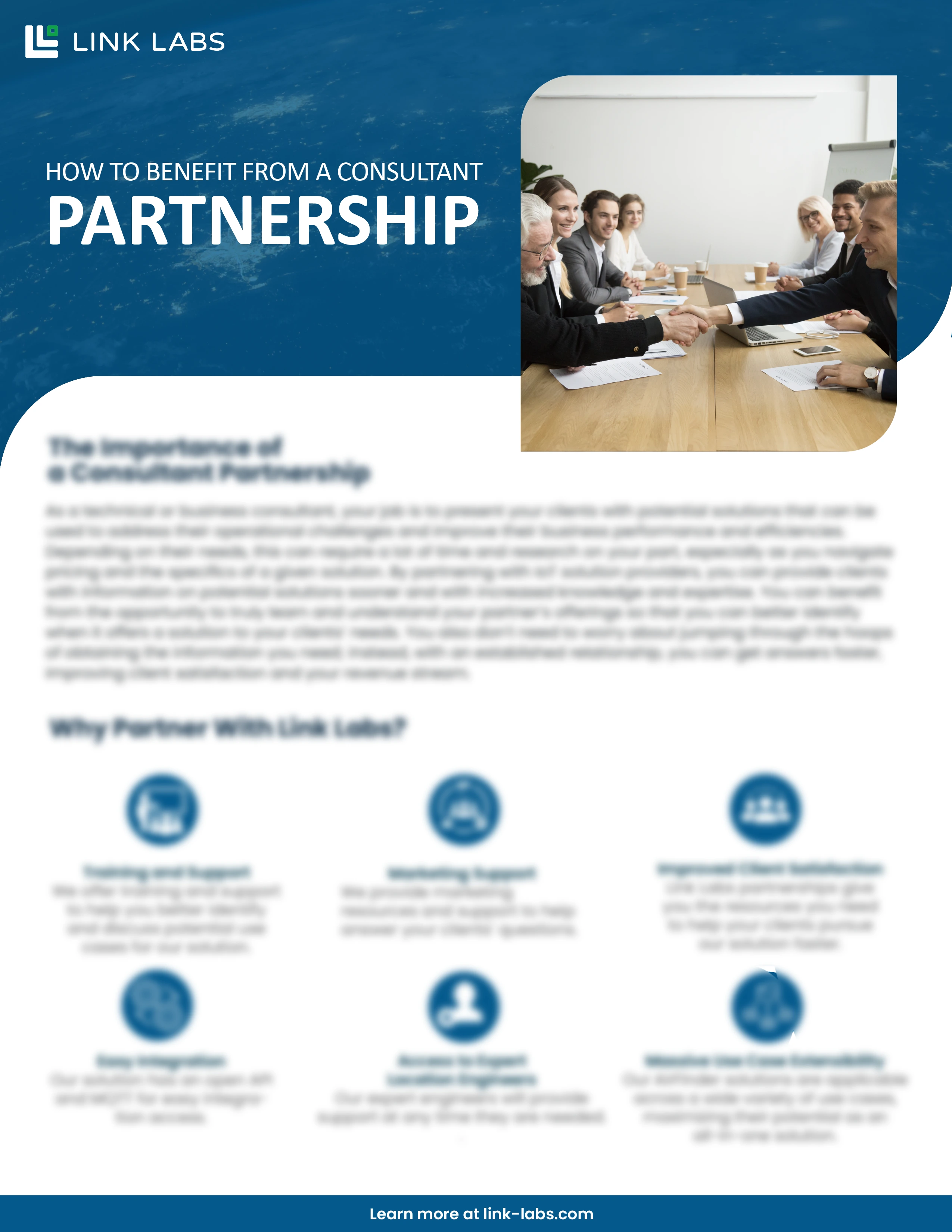 Consultant Partnership Brief | Link Labs